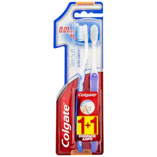 Cetkica za zube Colgate Slim Soft 1+1