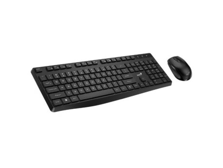 TASTATURA KM-8206S WIRELESS USB YU CRNA GENIUS