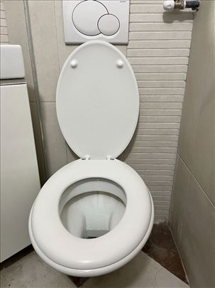 WC šolja konzolna sa poklopcem-hartija