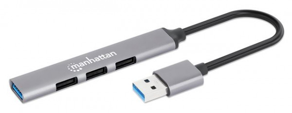 Manhattan 4-Port USB 3.0 2.0 Combo Hub