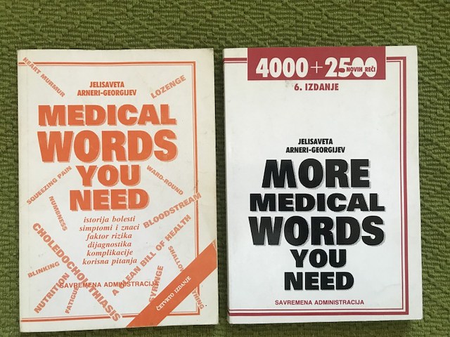 engleski: MEDICAL WORDS YOU NEED 1-2