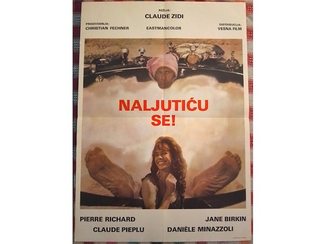 plakat NALJUTIĆU SE!