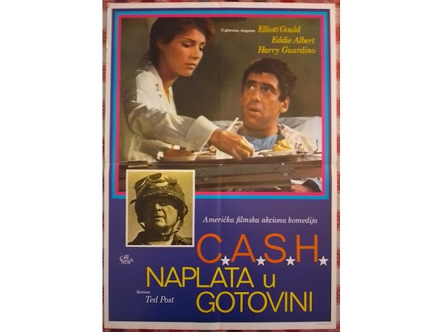 plakat NAPLATA U GOTOVINI