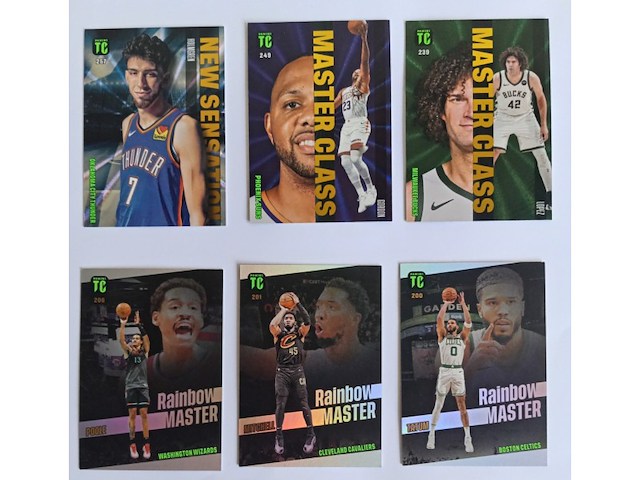 2024 Top Class NBA Lot 16 Različitih Insert Kartica