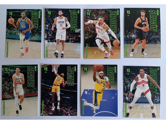 2024 Top Class NBA Base Lot 22 Različite Kartice