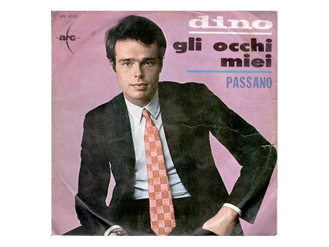 Dino – Gli Occhi Miei Vinyl, 7`, 45 RPM, Mono