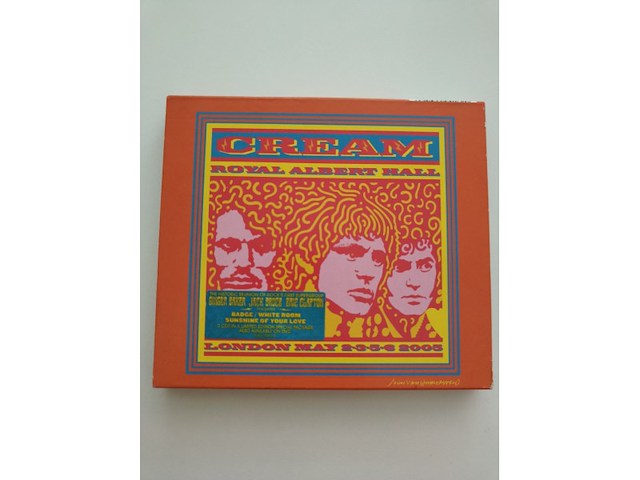 The Cream - Live At Royal Albert Hall 2 CD