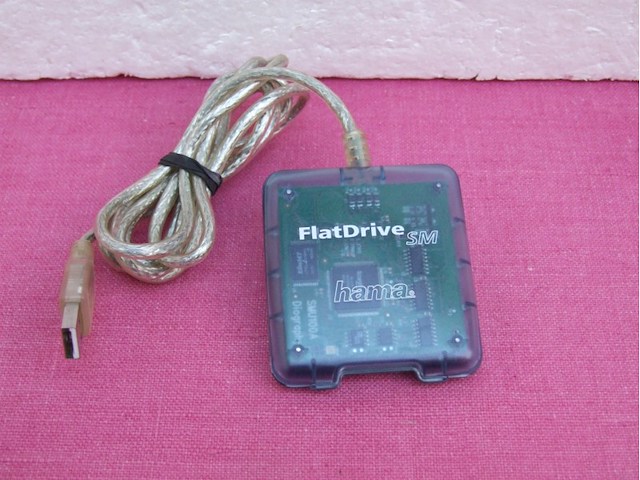 Hama FlatDrive SM citac SmartMedia kartica Win 11+GARAN