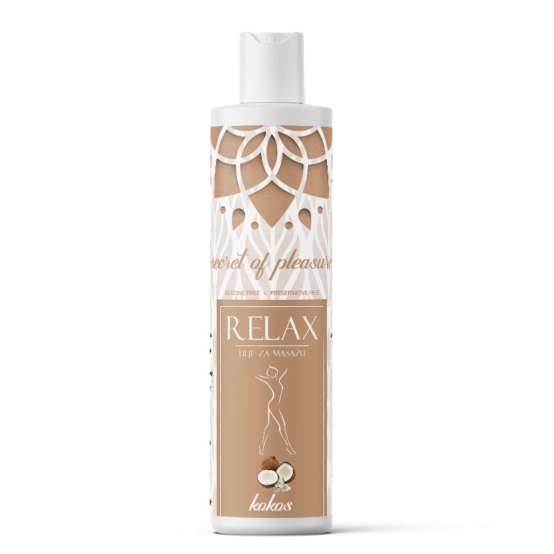 Relax ulje za masažu - Kokos - 200 ml