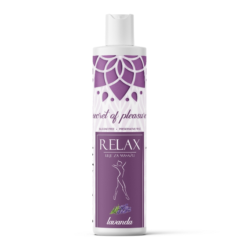 Relax ulje za masažu - Lavanda - 200 ml