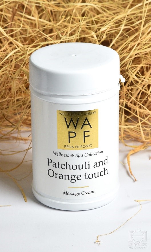 PATCHOULI and ORANGE TOUCH – massage cream