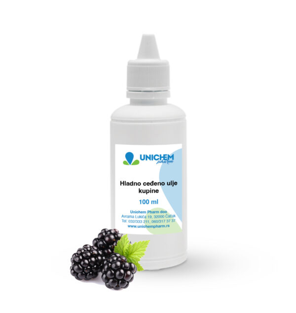 Hladno ceđeno ulje kupine – Blackberry Seed Oil