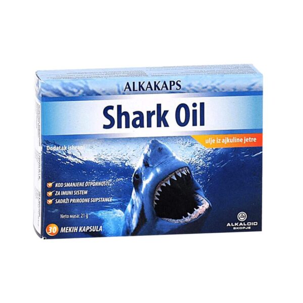 Alkakaps Shark Oil, 30 kapsula