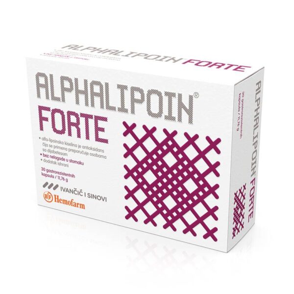 Alphalipoin Forte kapsule, 30kom