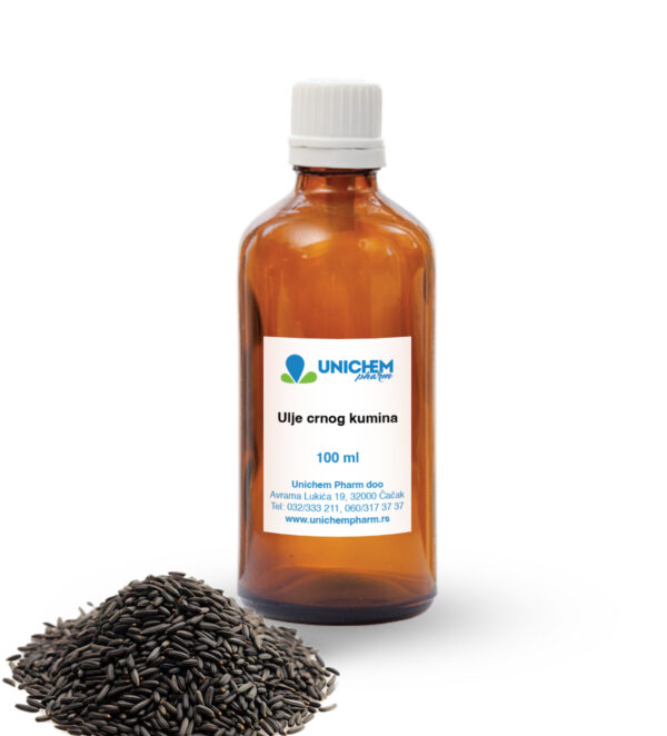 Ulje crnog kumina organsko hladno ceđeno – Black cumin seed oil