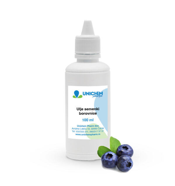 Ulje semenki borovnice hladno ceđeno – Blueberry Seed Oil