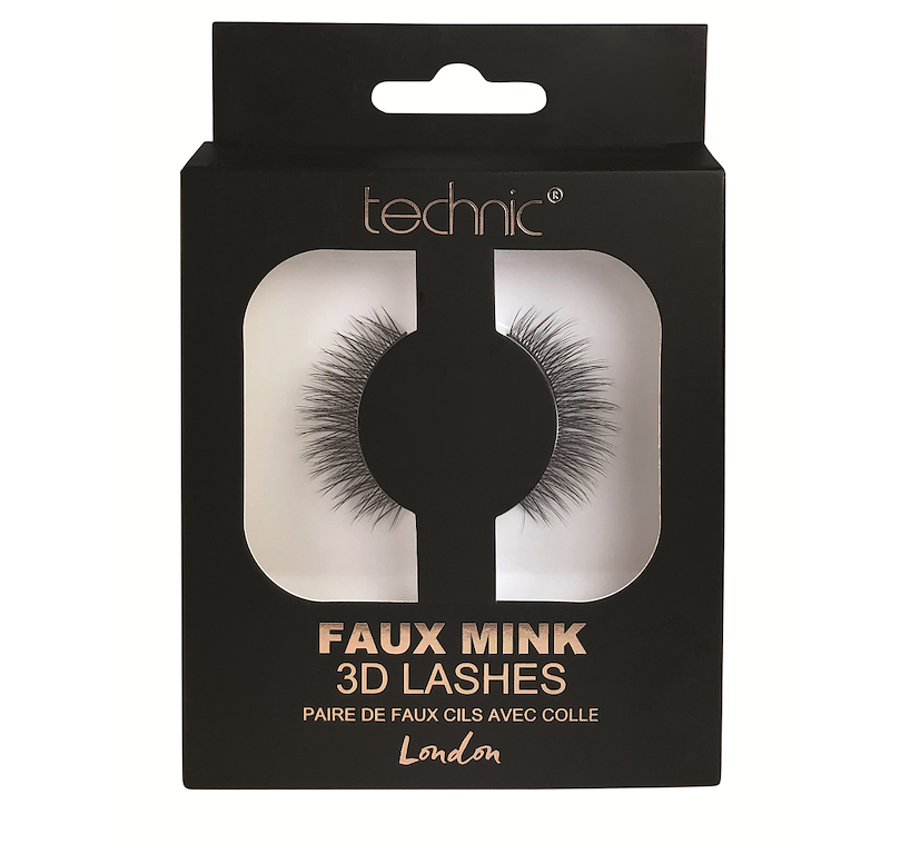 Technic faux mink 3D false lashes-London