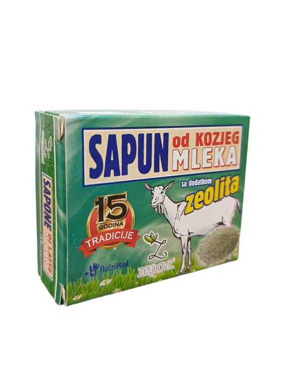 Sapun od kozjeg mleka i zeolita 70g