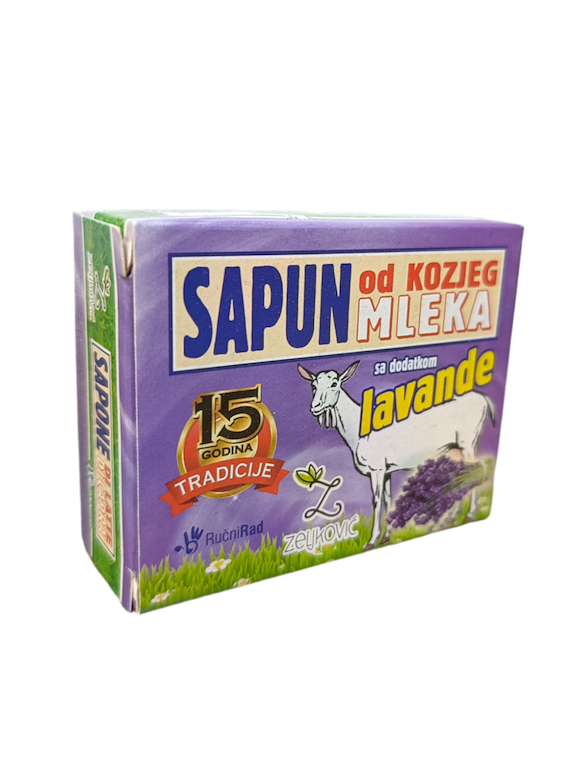 Sapun od kozjeg mleka i lavande 70g