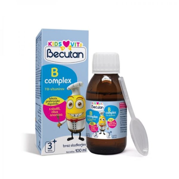 Becutan KIDS VITs B-Complex sirup, 100ml