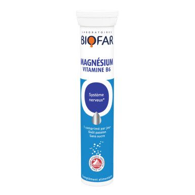 Biofar Magnesium+Vitamine B6 šumeće tablete 20kom