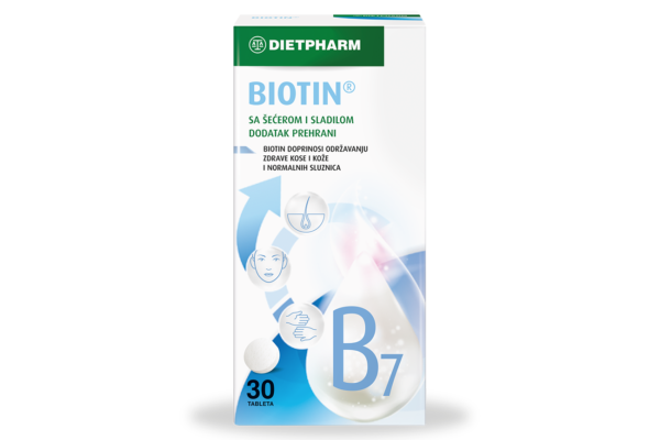 Biotin tablete, 30kom