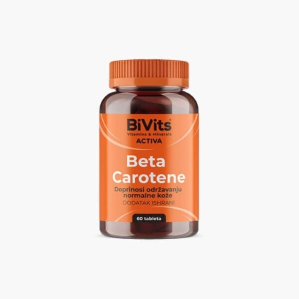 BiVits Activa Beta-Carotene (beta-karoten) tablete, 60kom