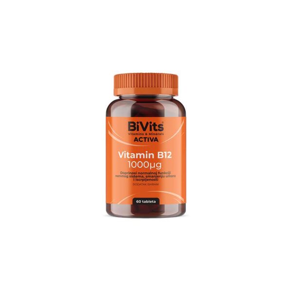 BiVits Activa vitamin B12 tablete, 60kom