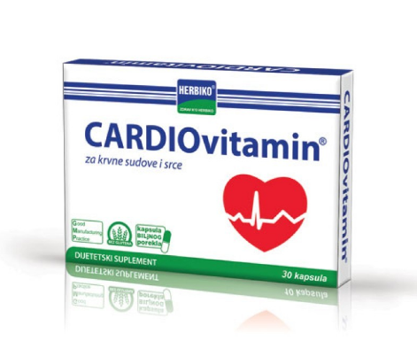 CARDIOvitamin, 30 kapsula