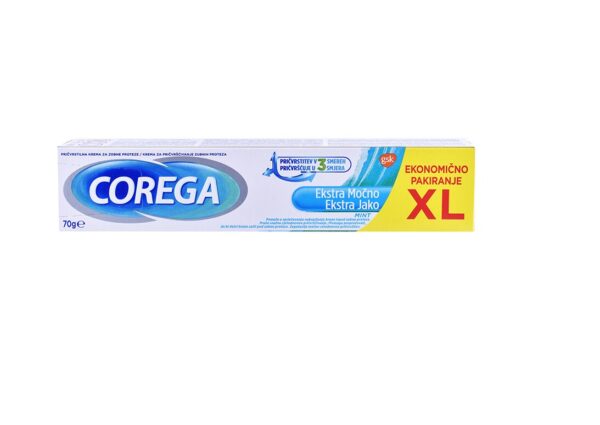 Corega Extra Strong Mint krema XL 70g