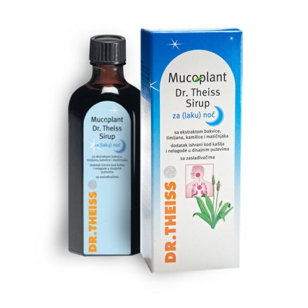 Dr. Theiss Mucoplant sirup za laku noć, 100ml