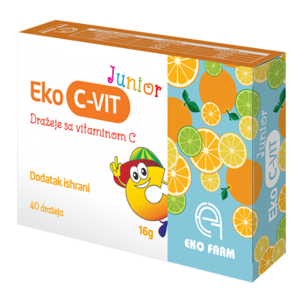 Eko C-VIT Junior dražeje 40kom