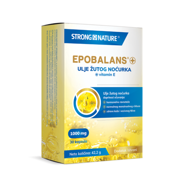 Elephant Epobalans+, ulje žutog noćurka + vitamin E kapsule 30KOM