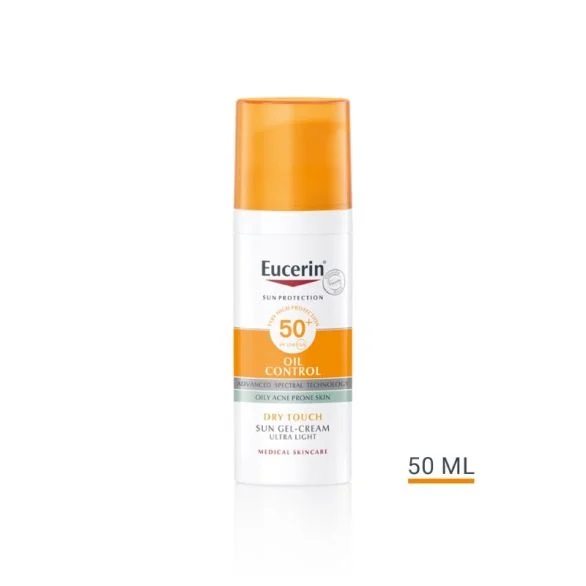 Eucerin Oil control za zaštitu masne kože od sunca SPF50+ 50 ml