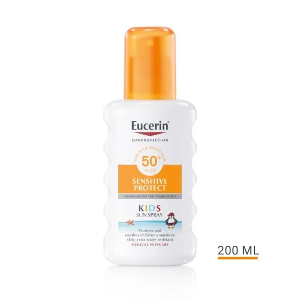 Eucerin Sprej za zaštitu osetljive dečje kože od sunca SPF50+ 50 ml