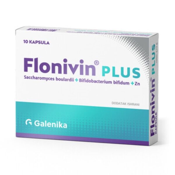 Flonivin Plus probiotik, 10 kapsula