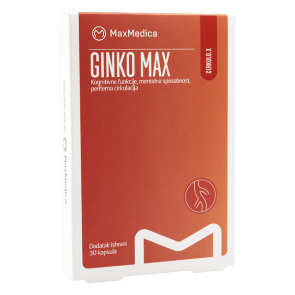 Ginko Max kapsule 30kom Max Medica