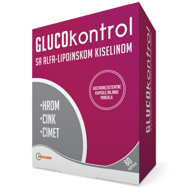 GLUCOkontrol kapsule 60kom