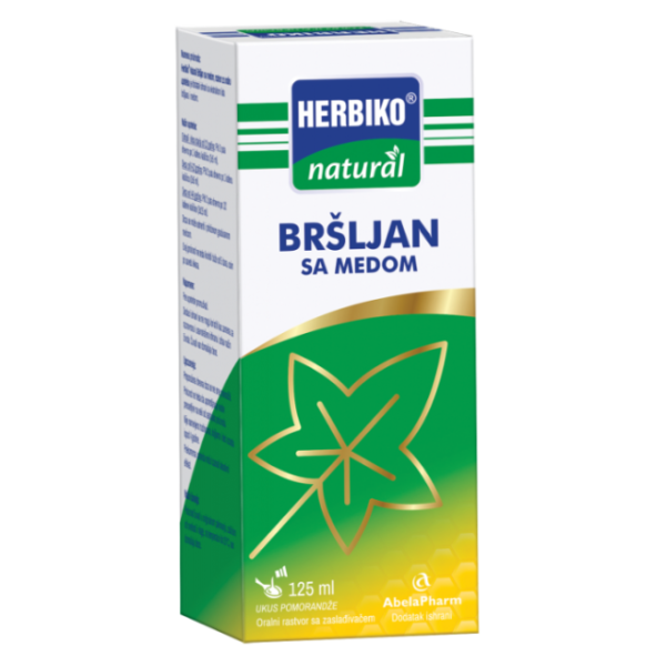 Herbiko bršljan sa medom sirup 125ml