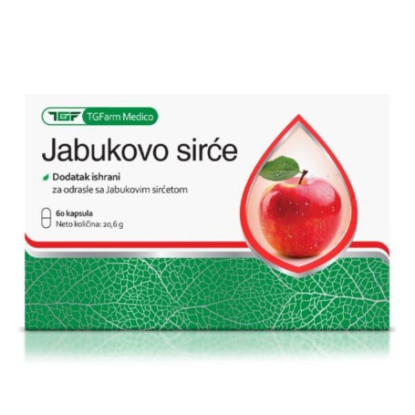 Jabukovo sirće kapsule 60kom