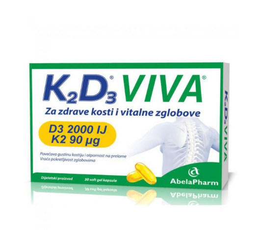 K2D3 Viva Herbiko, 30 kapsula