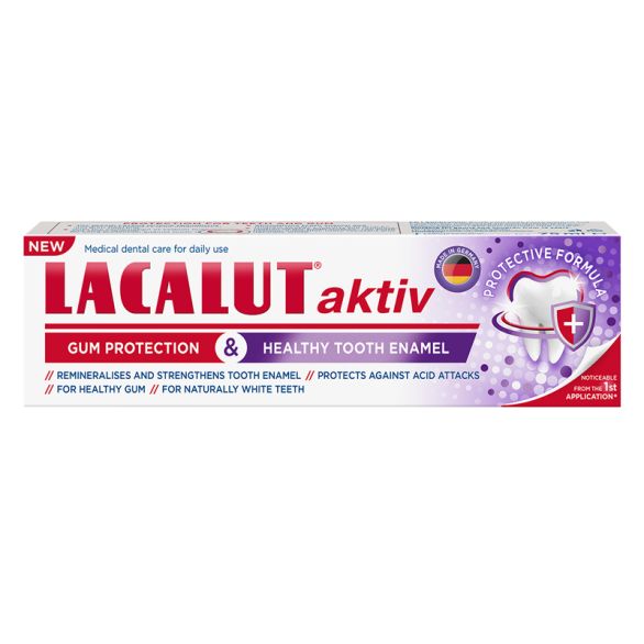 Lacalut Aktiv Gum Protection pasta za zube, 75ml