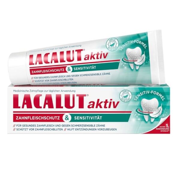 Lacalut Aktiv Sensitive pasta za zube, 75ml