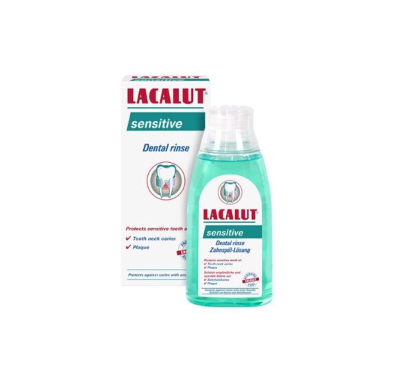 Lacalut Sensitive tečnost za ispiranje usta, 300ml