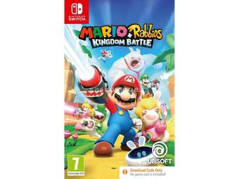 Switch Super Mario And Rabbids Kingdom Battle - Code In A Box