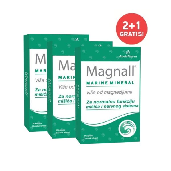 Magnall Marine Mineral kapsule magnezijuma, 30kom 2+1 GRATIS