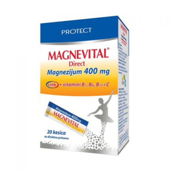 Magnevital Direct 400mg kesice 20kom