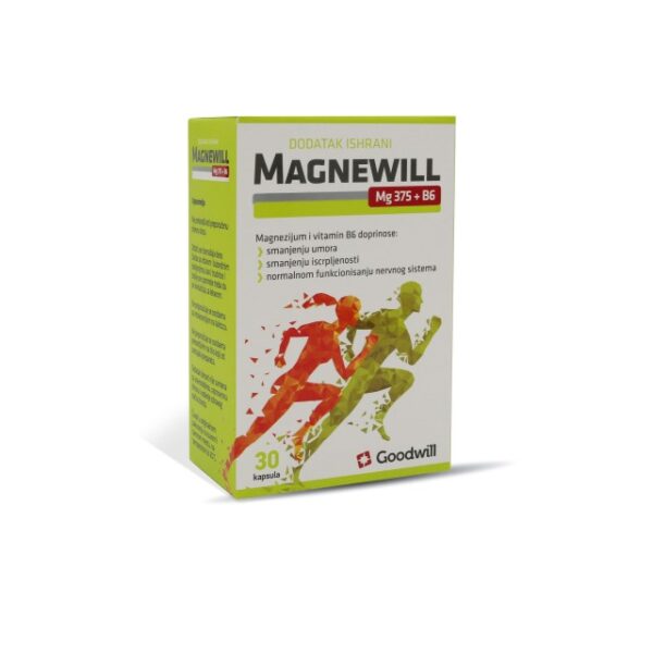 Magnewill Mg375+B6 kapsule 30kom