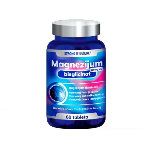 Magnezijum bisglicinat 100mg tablete, 60kom