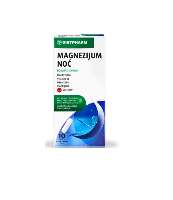 Magnezijum noć kapsule Dietpharm, 10kom